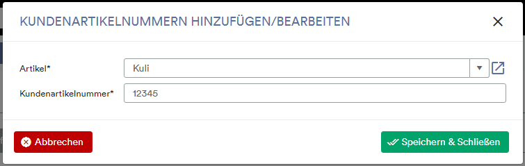 Wie kann ich auf Formularen die Kundenartikelnummer anstatt meiner ...
