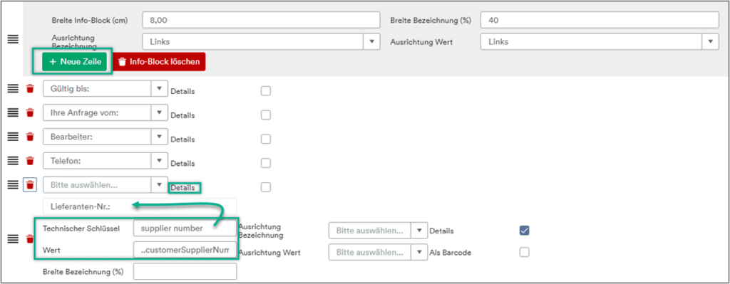 Formularkonfiguration Variablen und Platzhalter im Info-Block - weclapp ...